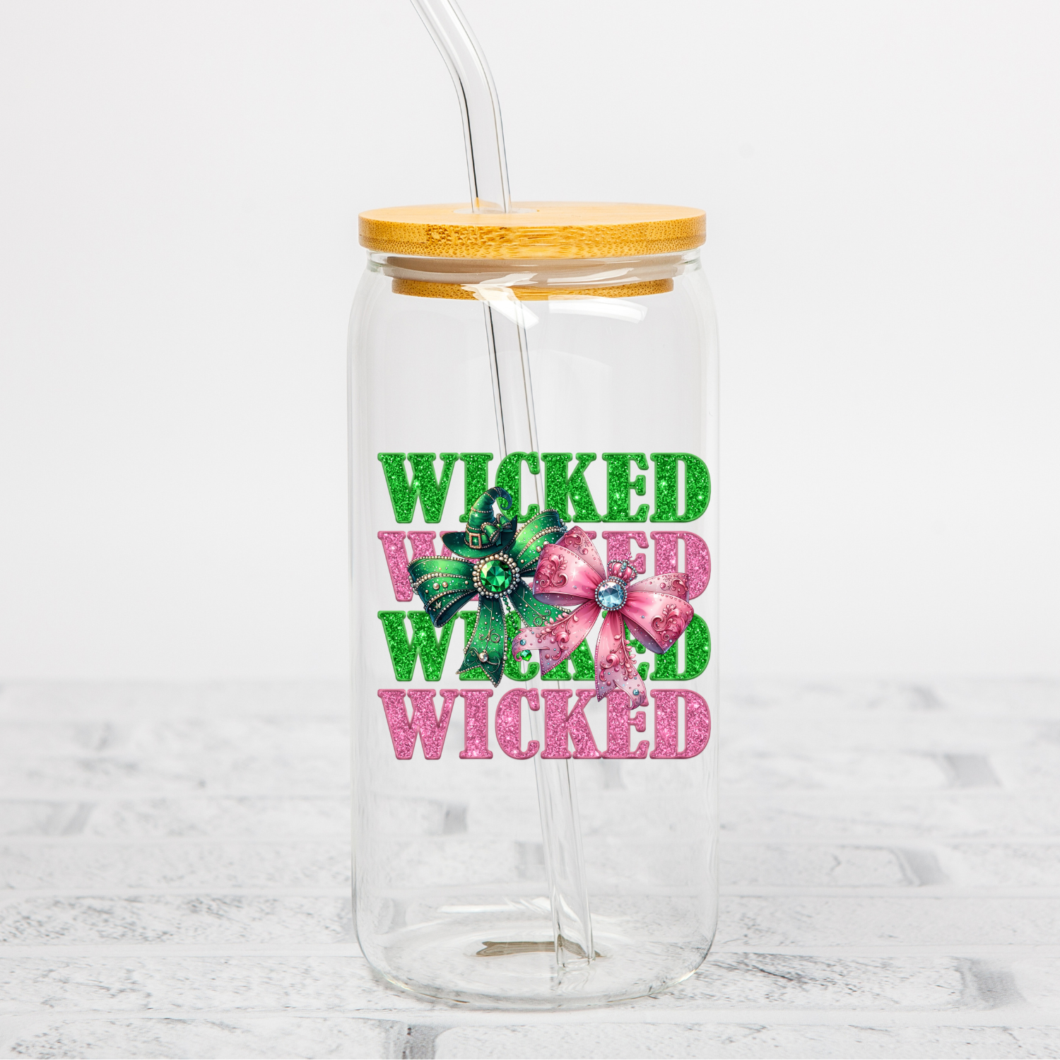 WICKED COQUETTE BOW UV DTF DECAL – Bellisima Creations