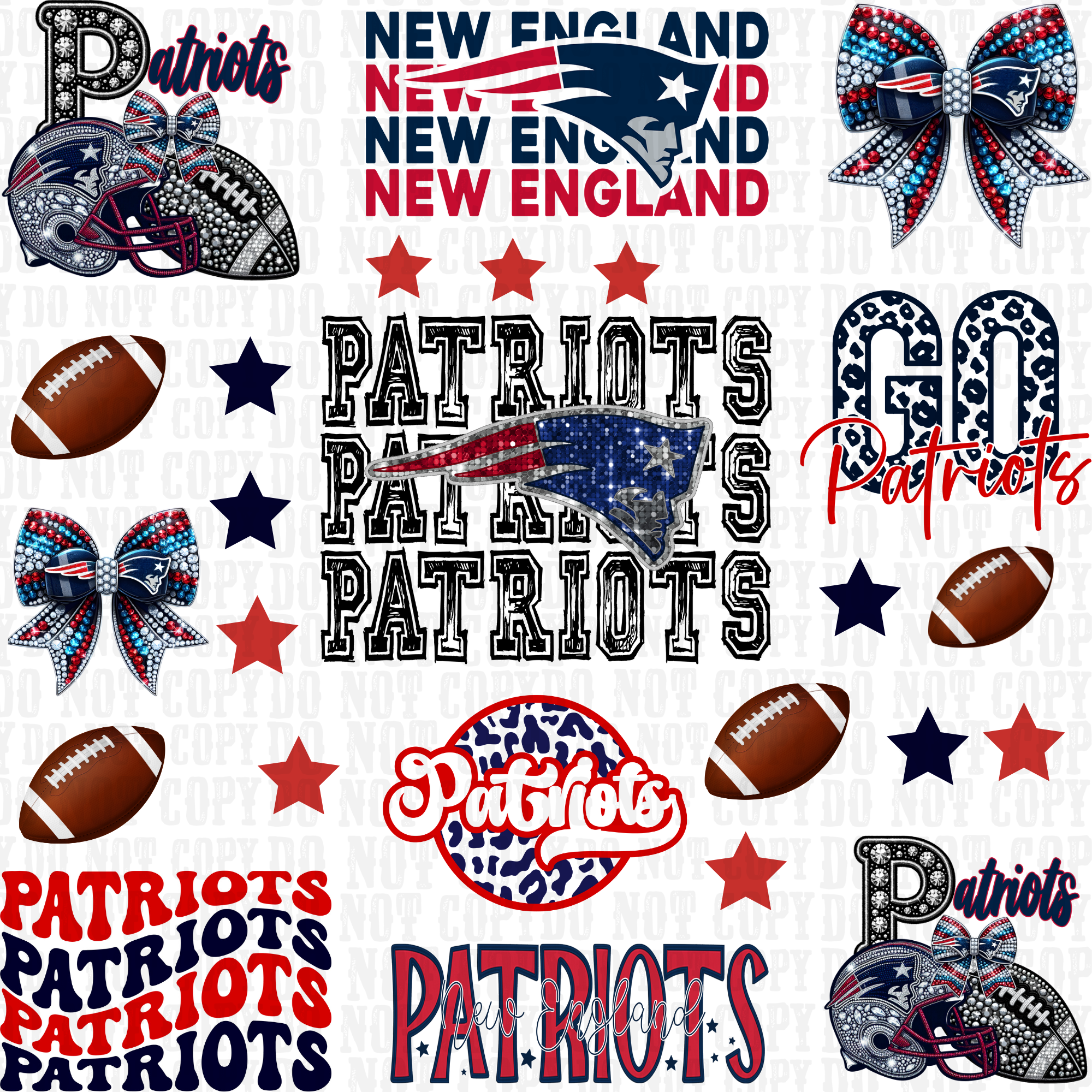 PATRIOTIC UV DTF ELEMENT SHEET-SHOP EXCLUSIVE – Bellisima Creations