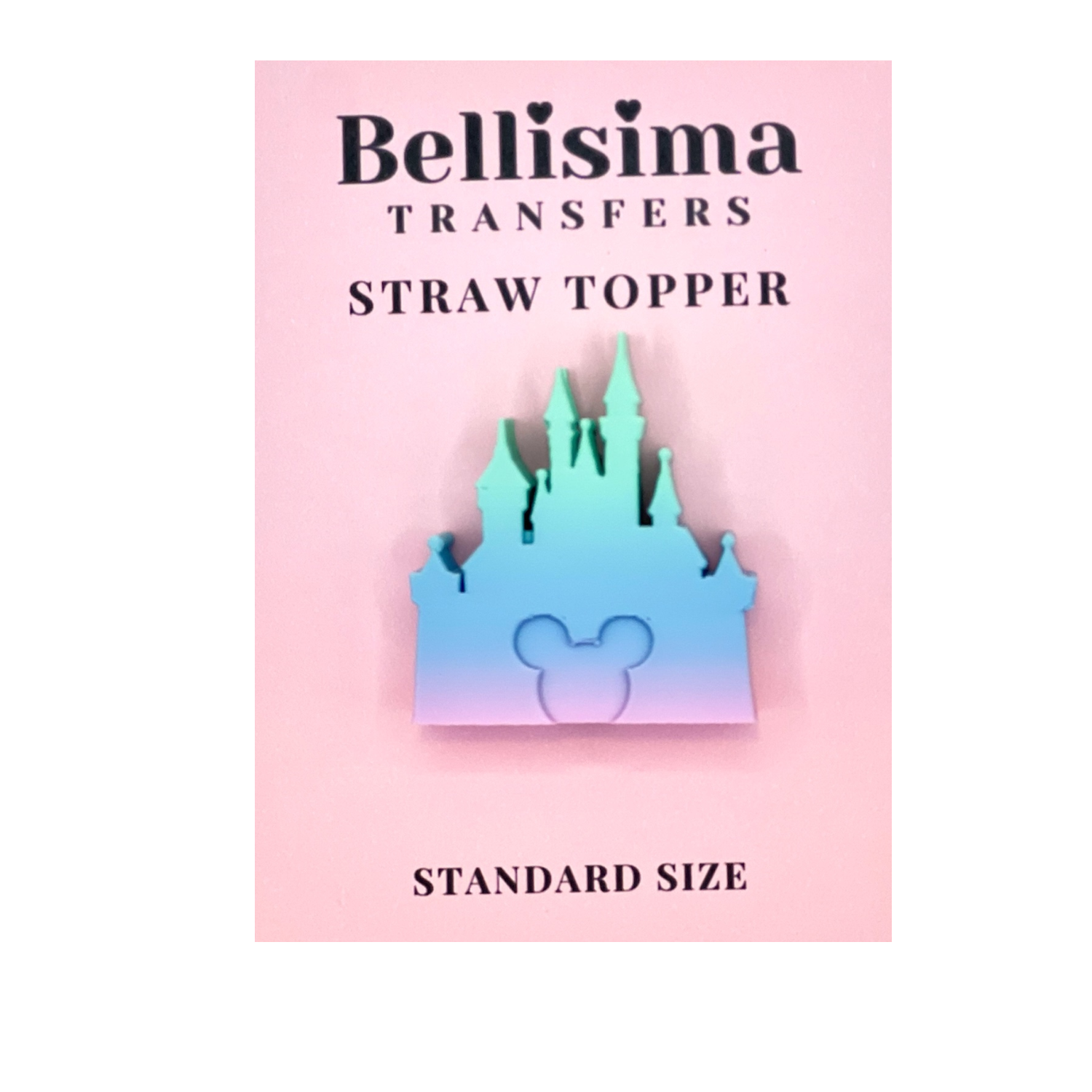 3D CASTLE STRAW TOPPER - STANDARD – Bellisima Creations